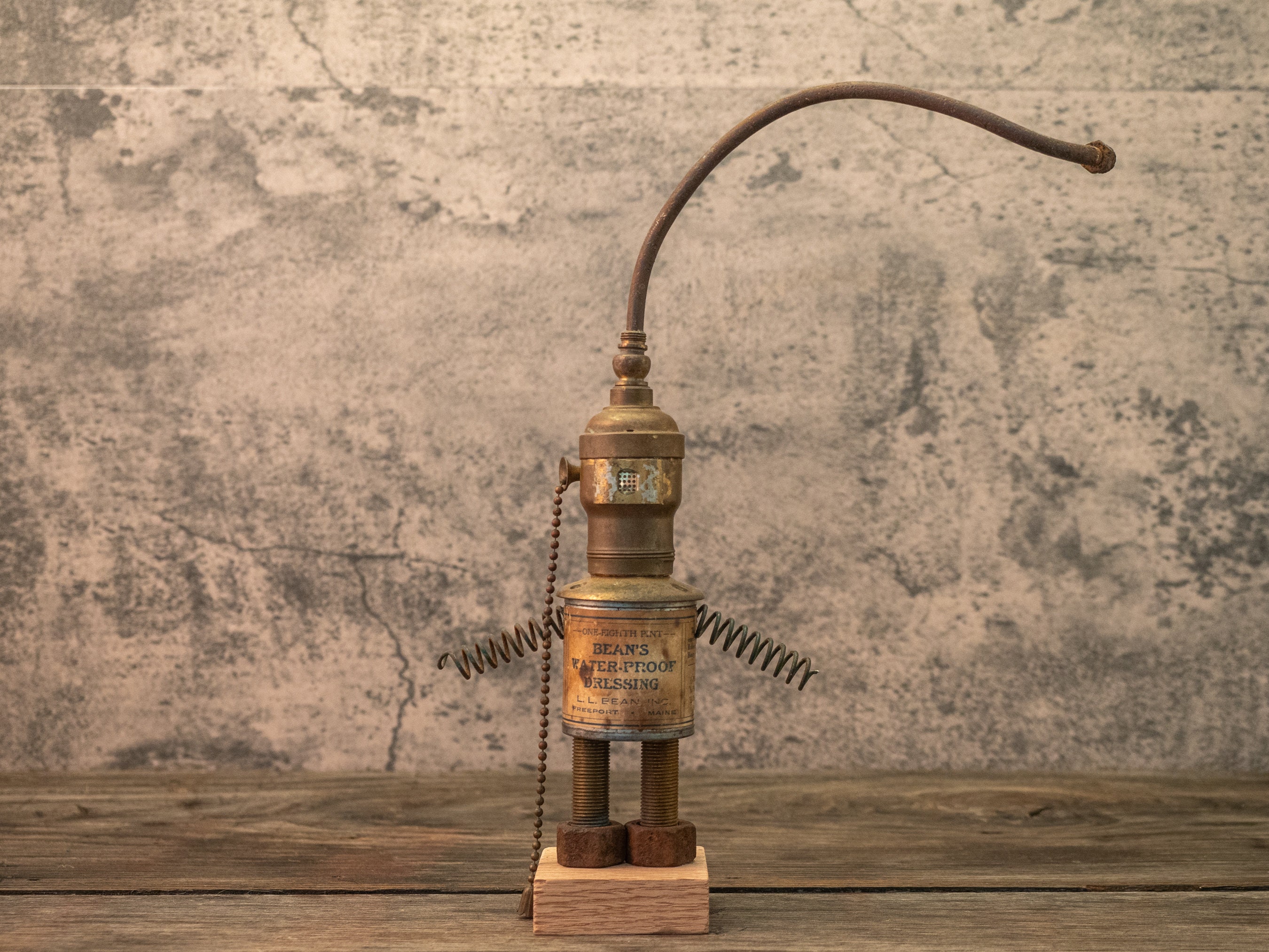 Diver Dan Junk Bot Mixed Media Found Object Sculpture Robot - Etsy