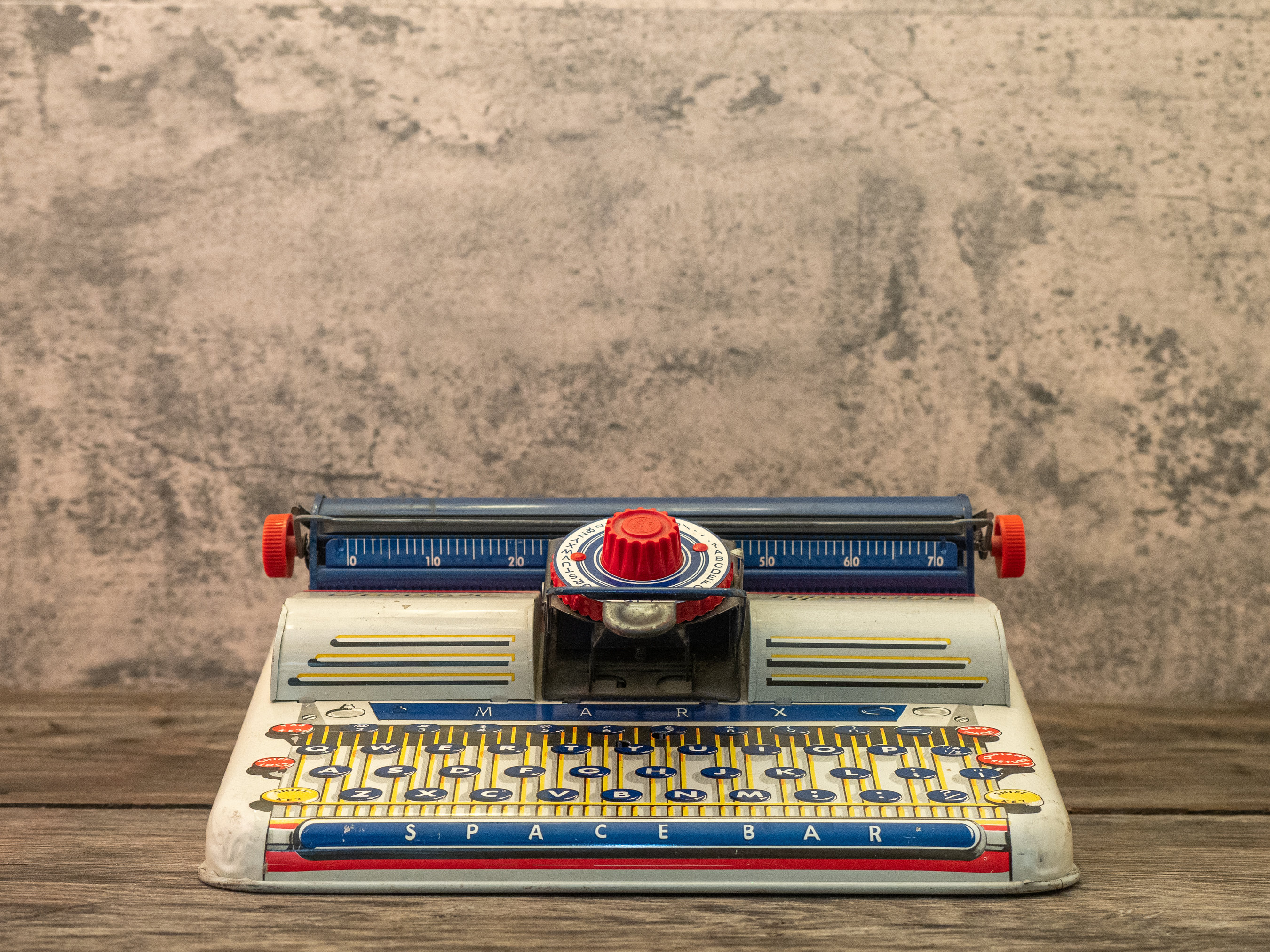 Vintage Louis Marx Typewriter Toy Collectable - Etsy