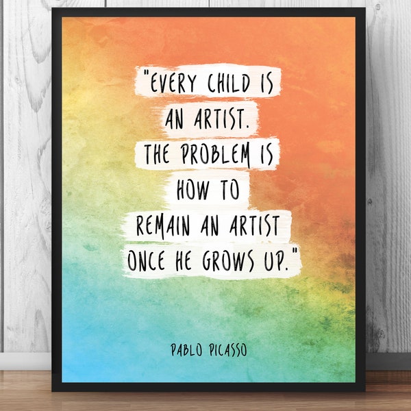 Every Child is an Artist - Etsy