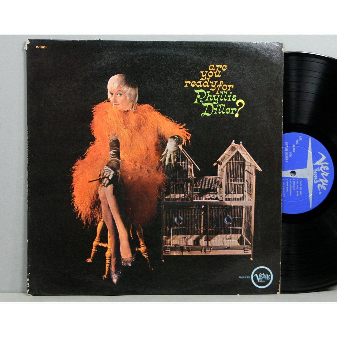Phyllis Diller - Are You Ready for Phyllis Diller? - Vintage Vinyl LP ...
