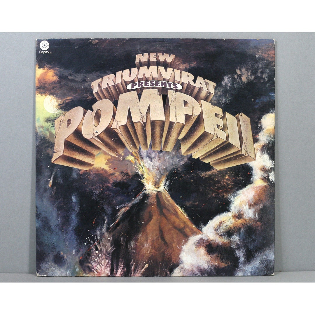New Triumvirat Pompeii Vintage Vinyl LP Record Album 1977 German Prog ...