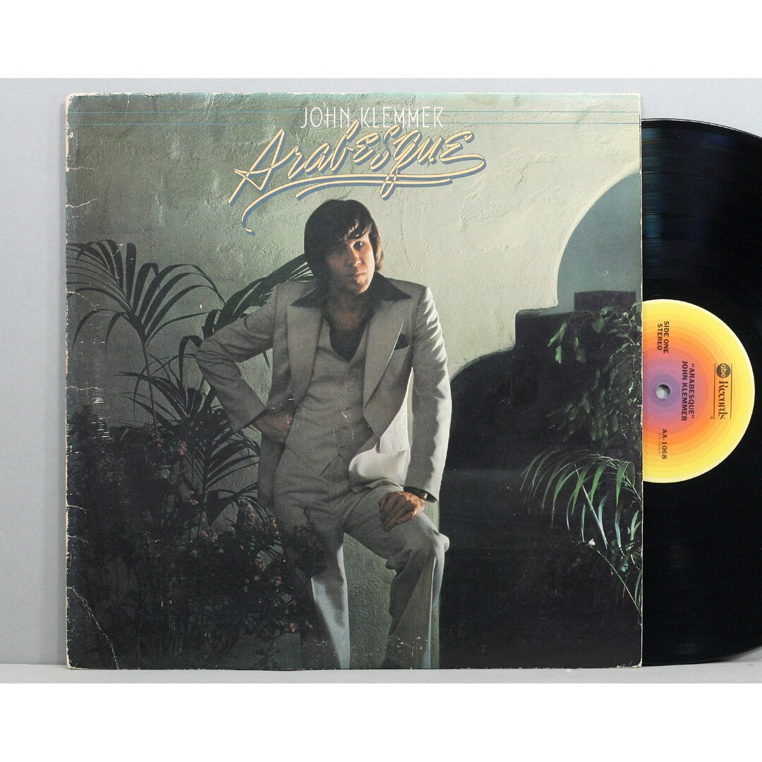 John Klemmer Arabesque Vintage Vinyl LP Record Album 1978 Smooth Jazz ...