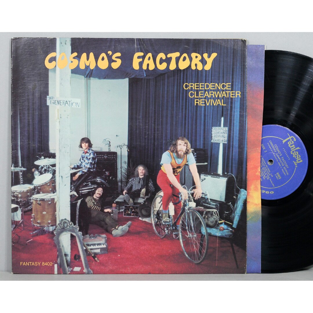 Creedence Clearwater Revival Cosmo's Factory Vintage Vinyl LP Record ...