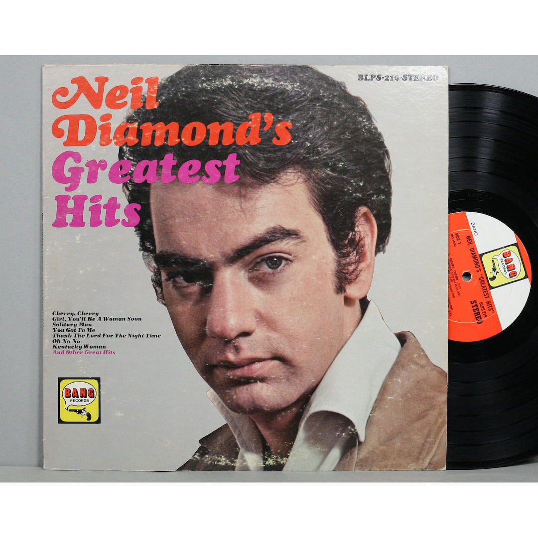 Neil Diamond Neil Diamond's Greatest Hits Vintage Vinyl LP Record Album ...
