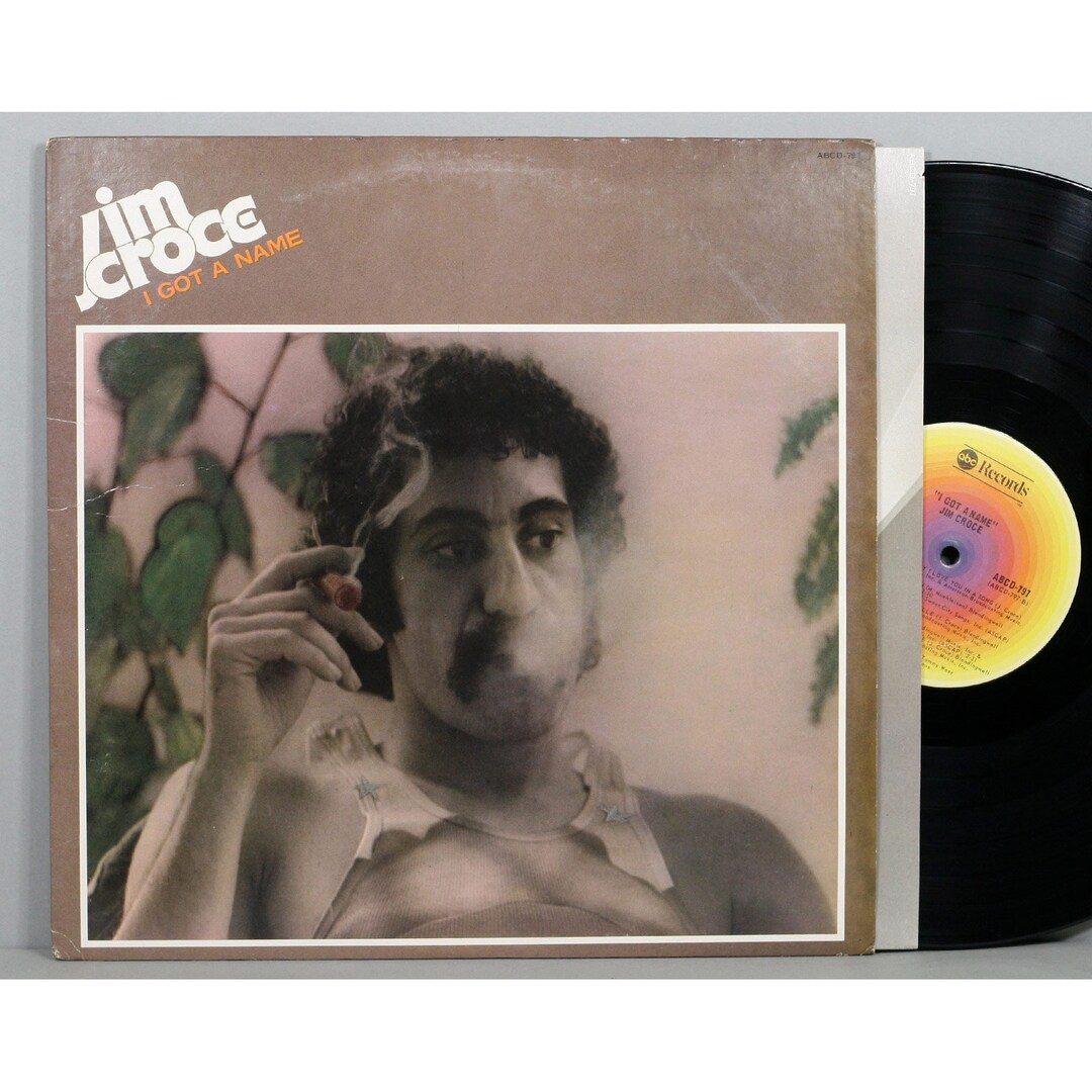 Jim Croce - I Got A Name - Vintage Vinyl LP Record Album 1973 - Etsy