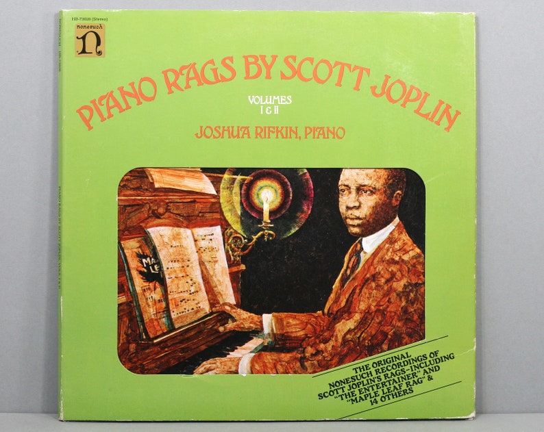 Joshua Rifkin Piano Rags by Scott Joplin: Volumes I & II - Etsy