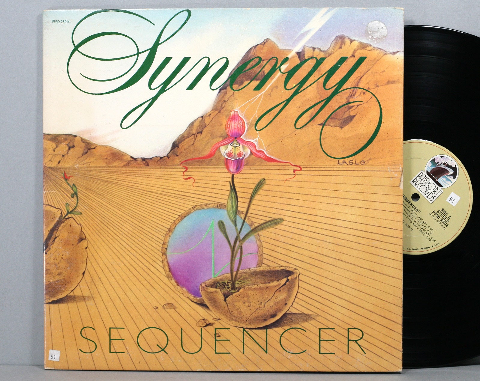 Synergy Sequencer Vintage Vinyl LP Record Album 1976 Electronic Ambient ...