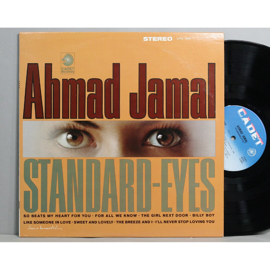 Ahmad Jamal Standard-eyes Vintage Vinyl LP Record Album 1967 Cadet ...
