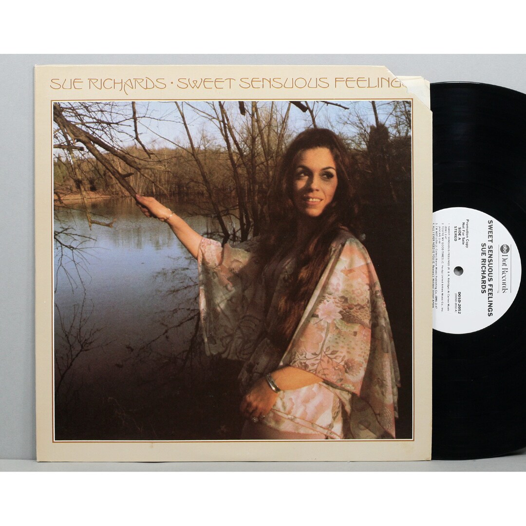 Sue Richards - Sweet Sensuous Feelings - Vintage Vinyl LP Record Album ...