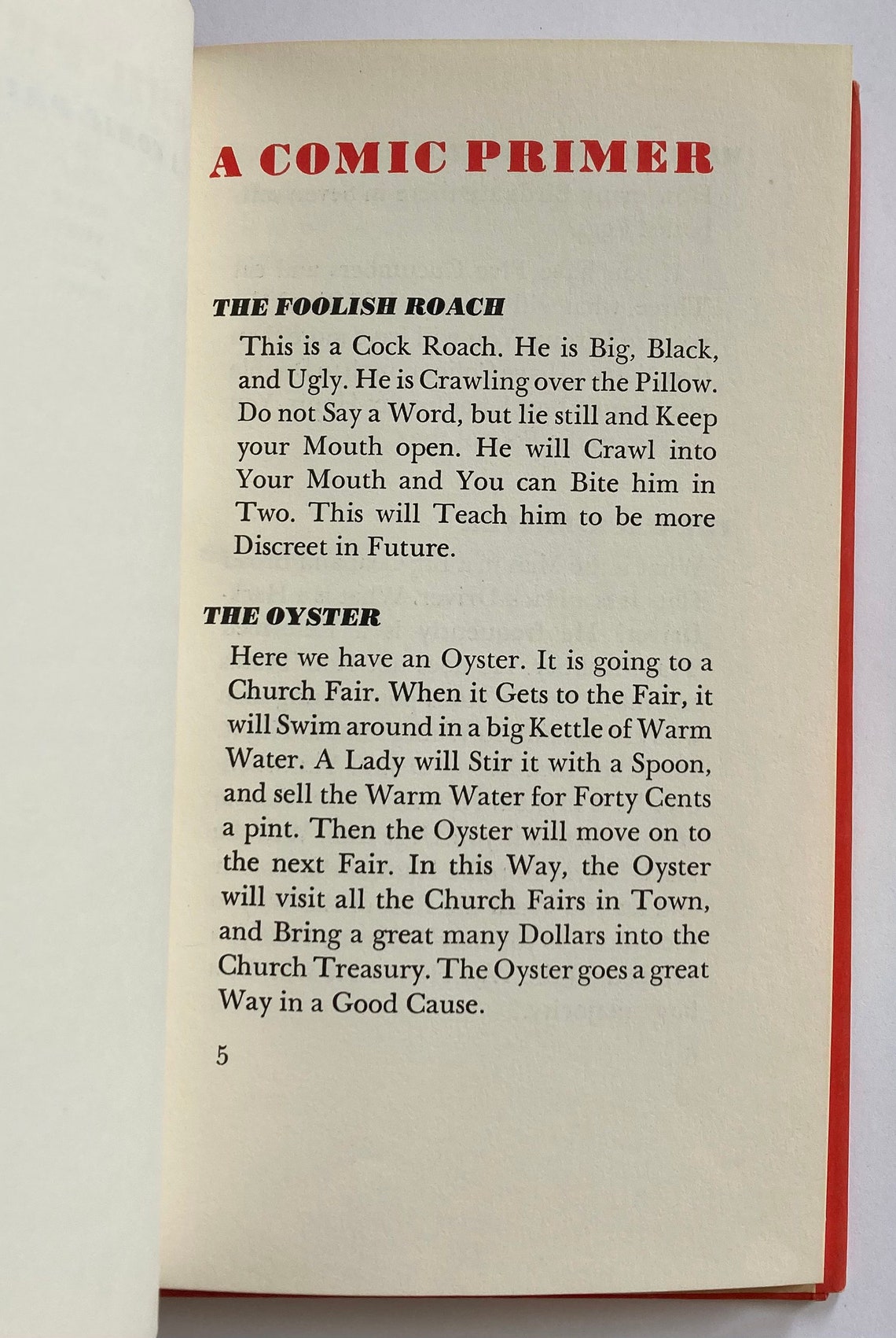 A Comic Primer by Eugene Field Edited by C. Merton Babcock (1966 ...
