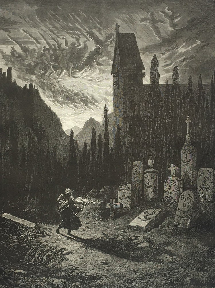 The Legend of the Wandering Jew. A Series of Twelve Designs by Gustave ...