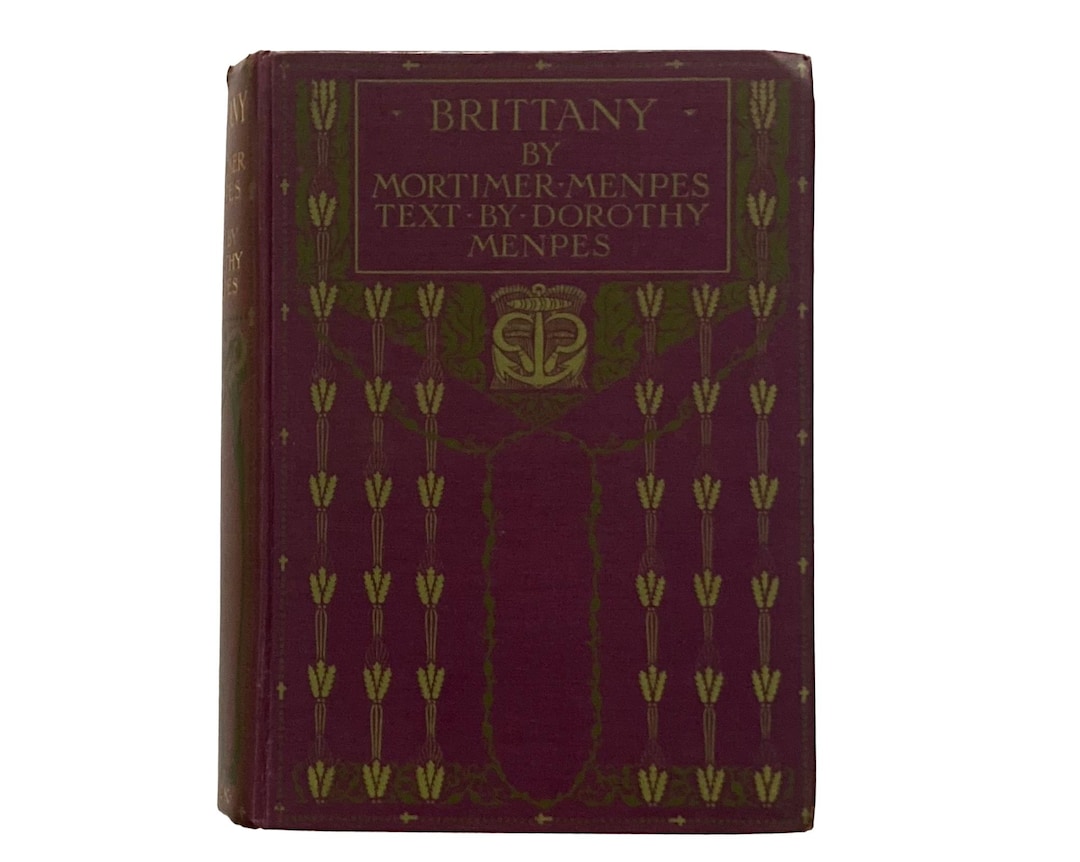 Brittany by Mortimer and Dorothy Menpes (1912) - Etsy