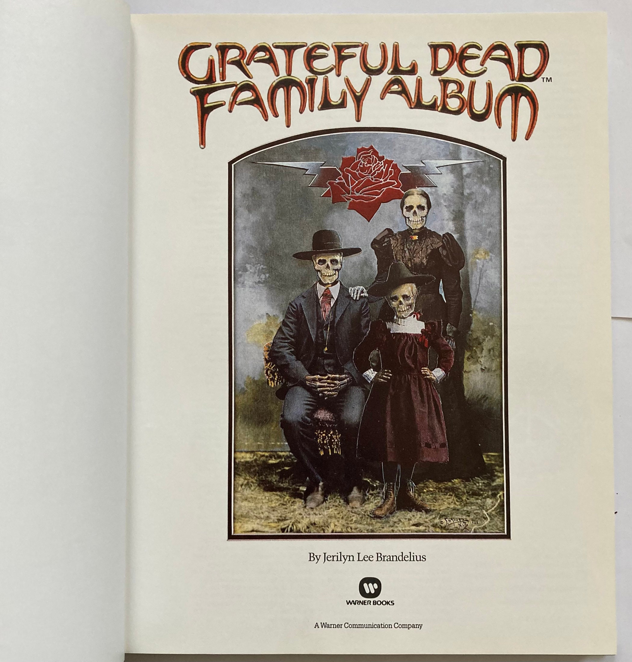 Grateful Dead Family Album by Jerilyn Lee Brandelius 1989 - Etsy