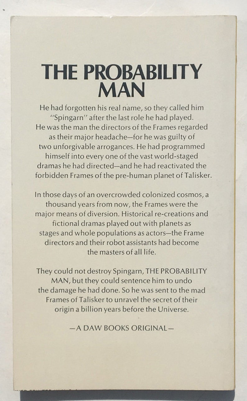 The Probability of Man by Brian N. Ball (1972) - First Edition - Etsy