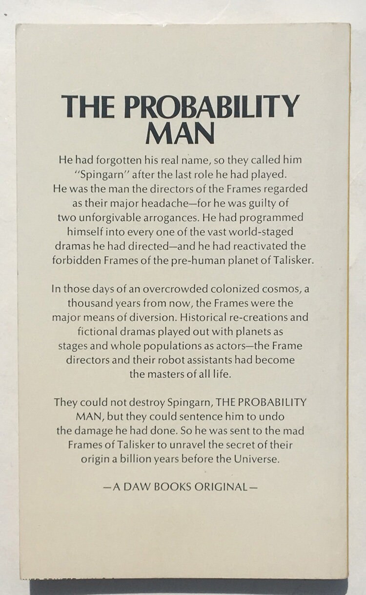 The Probability of Man by Brian N. Ball (1972) - First Edition - Etsy