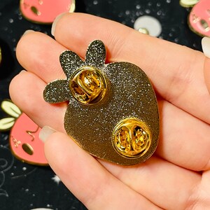 Strawberry Fruit Fiend Enamel Pin - Etsy