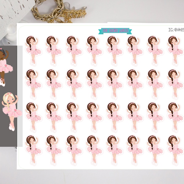 Ballet Stickers - Etsy