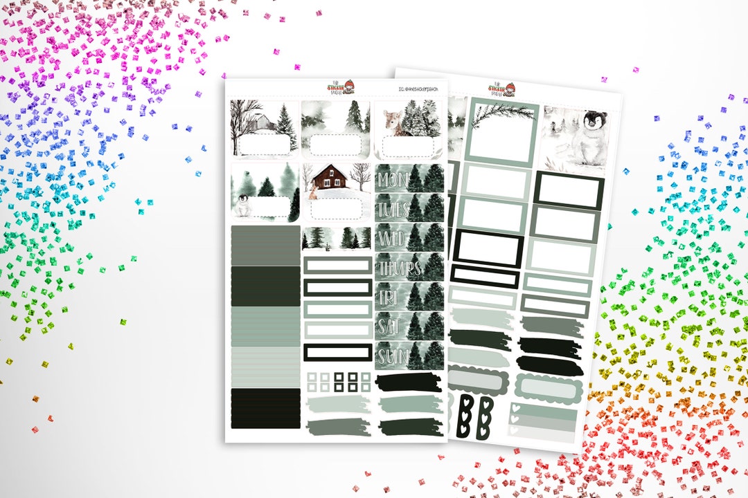 Nature Wonderland, TPC Nation Kit, Tpc/penny Page Academic Stickers - Etsy