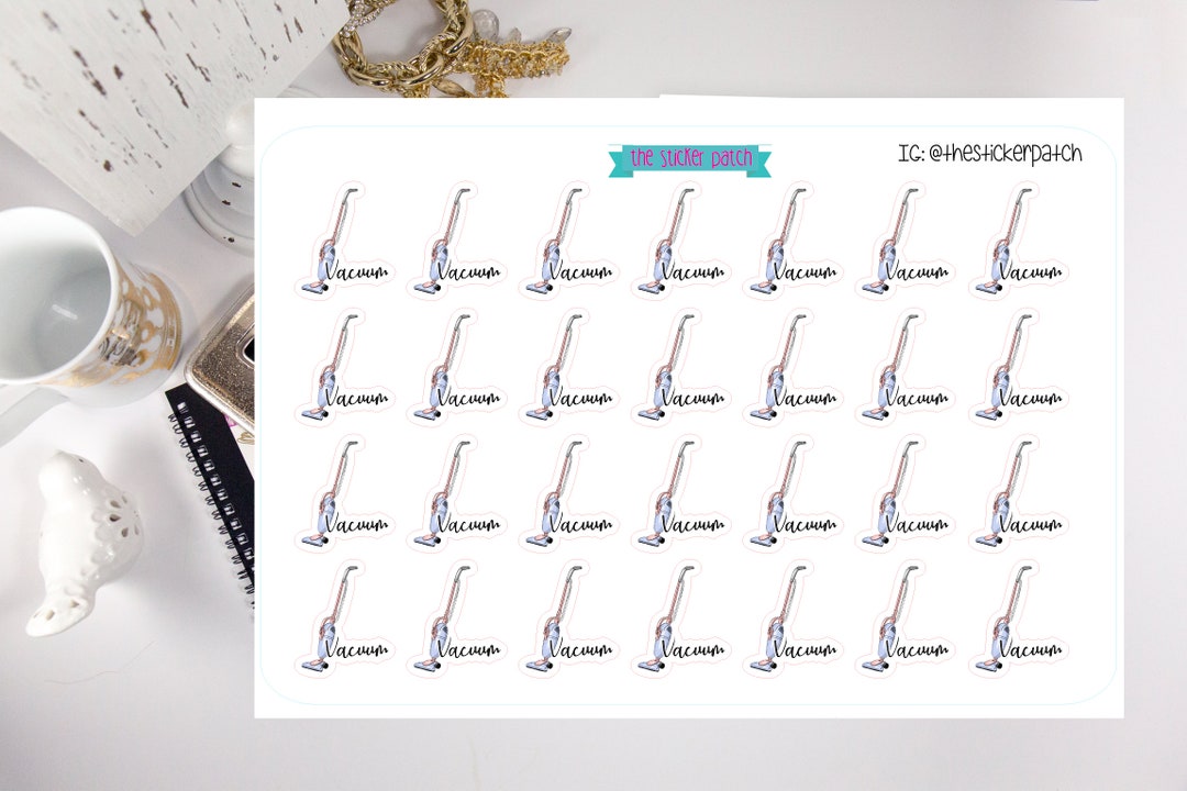 Vacuum Stickers, Stickers for Planners, Journals, Scrapbooks and More ...