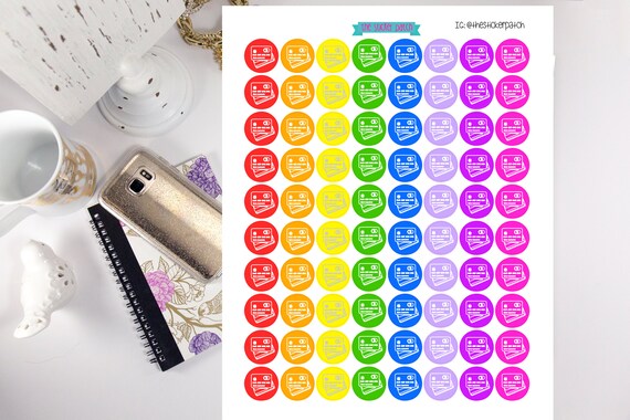 Craft Supplies & Tools Crock Pot Dot Stickers ST-016 Embellishments ...