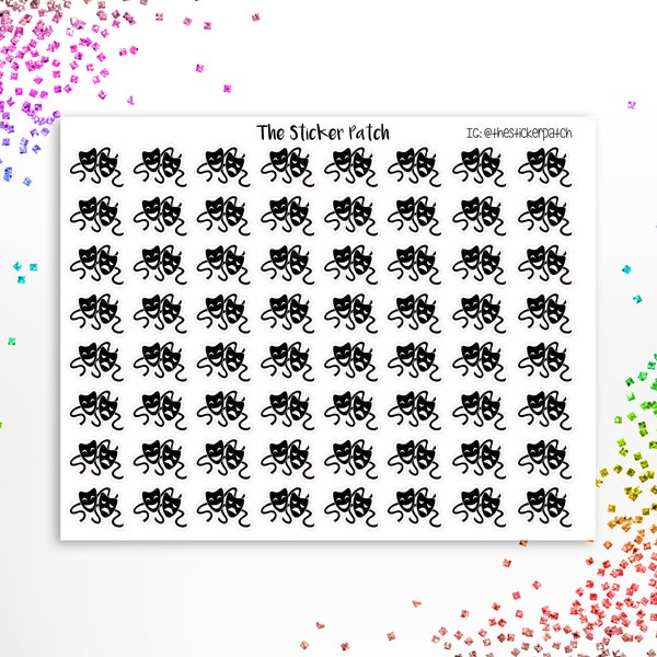 Theatre Stickers - Etsy