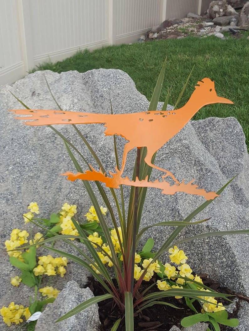 Roadrunner Garden Yard and Wall Art - Etsy