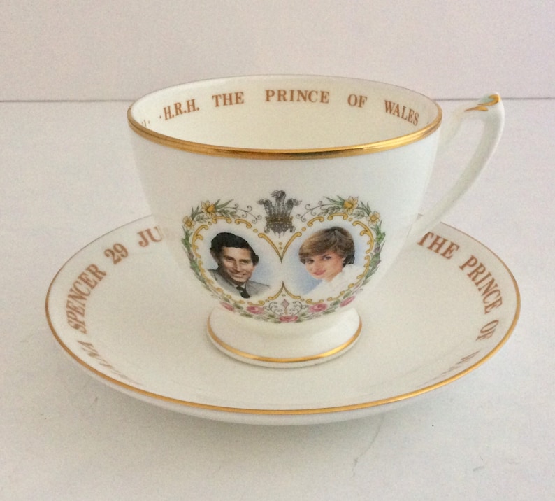 Hornsea Lancaster Vitramic Commemoration Cup and Saucer HRH Prince ...