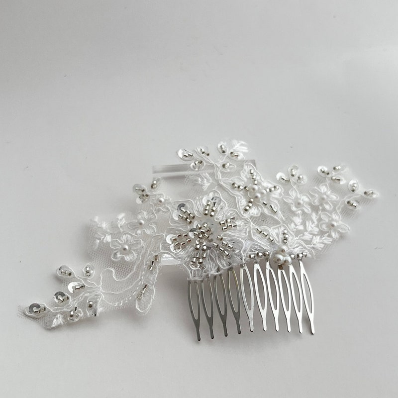 Lace Bridal Comb - Etsy