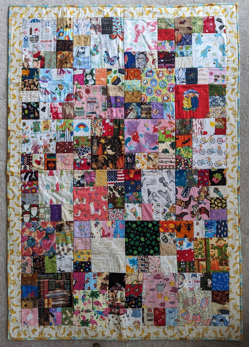 I Spy Quilt - Great for All Ages - Etsy