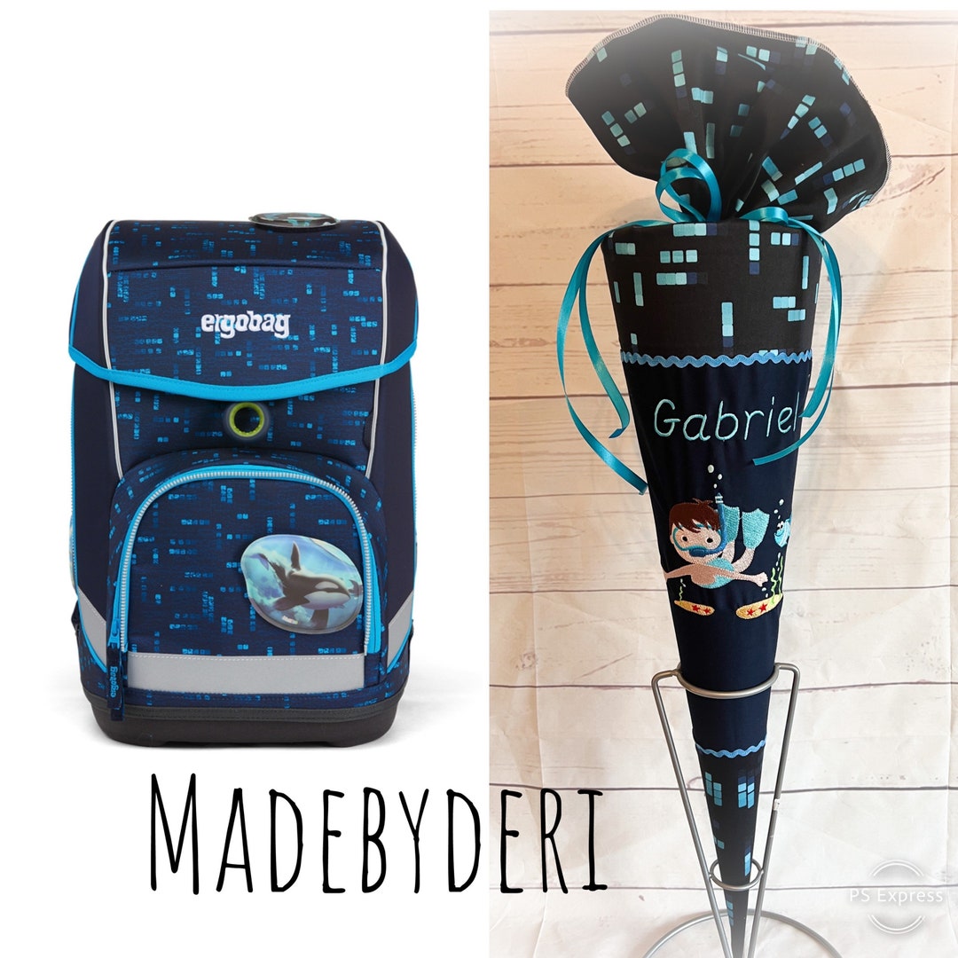 70 Cm School Bag Suitable for the Ergobag Deep Sea Diving Bear - Etsy UK