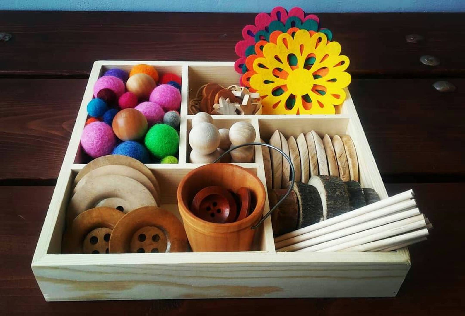 Loose Parts Montessori Toys Montessori Loose Parts Reggio Wood - Etsy