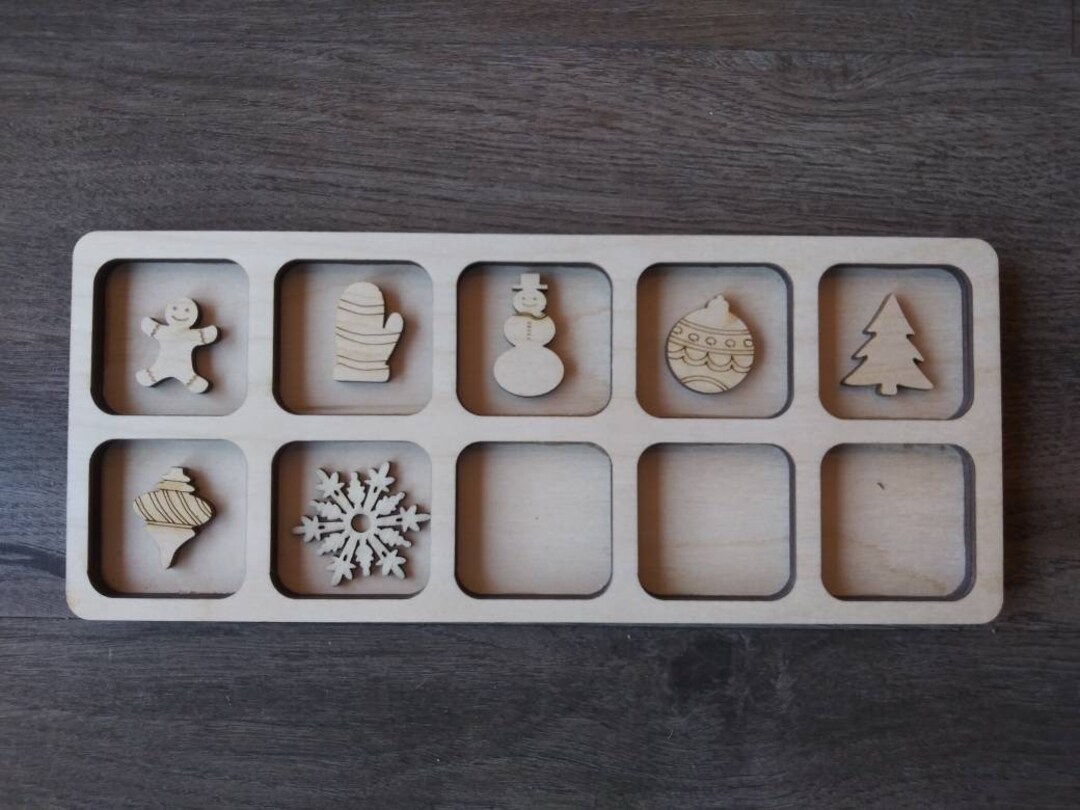 Holiday Math Counters Math Manipulatives Preschooler - Etsy