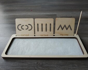 Sand Tray Letters | Etsy