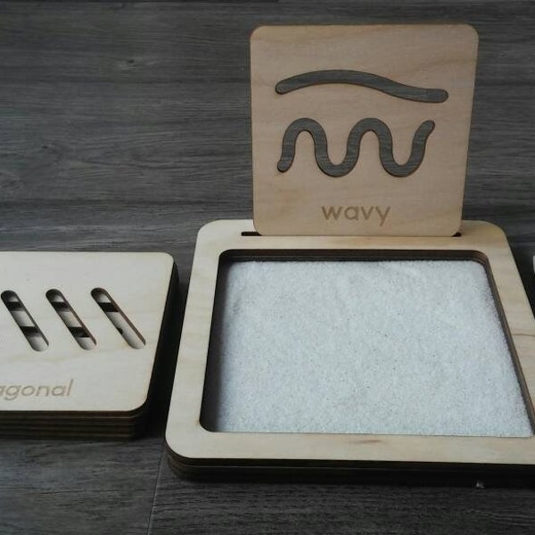 Sand Tray Letters - Etsy