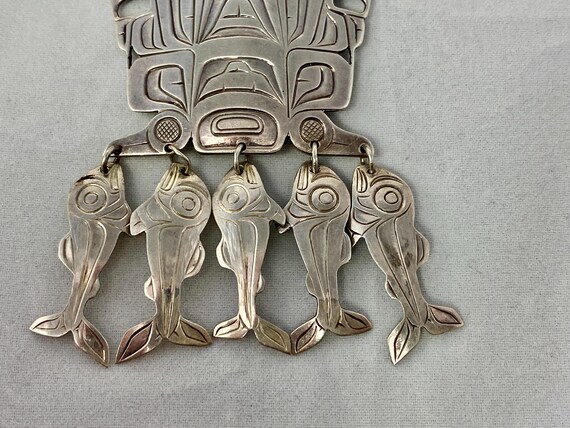 Carved Sterling Silver Ron Sebastian Jewelry Pendant … - Gem