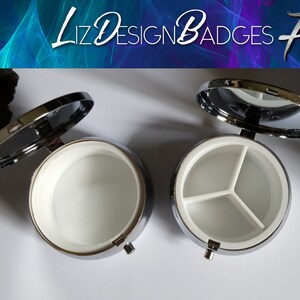 Floral Human Brain Pill Box, Floral Brain Pill Case, Trinket Box ...