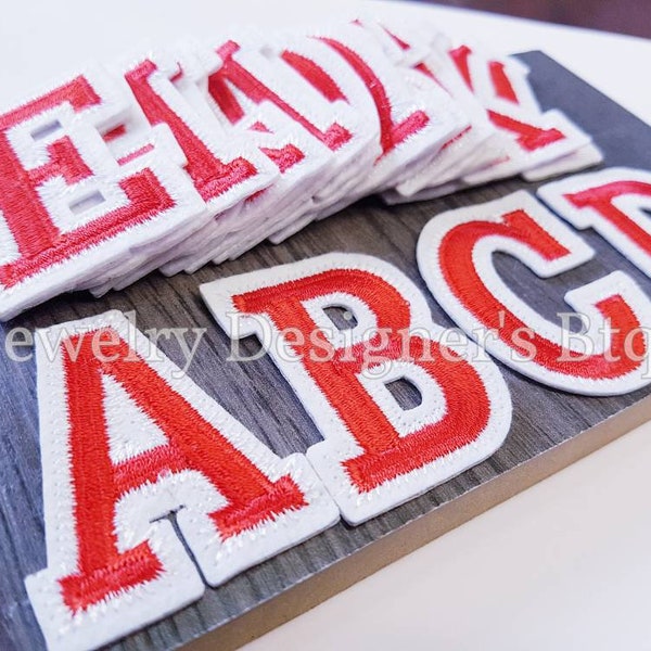 Iron on Letters - Etsy