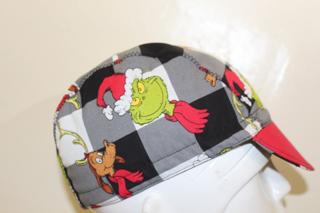 The Grinch Cycling Cap Handmade in USA - Etsy