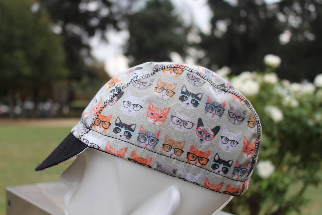 Cycling Cap Gatitos Handmade in USA - Etsy