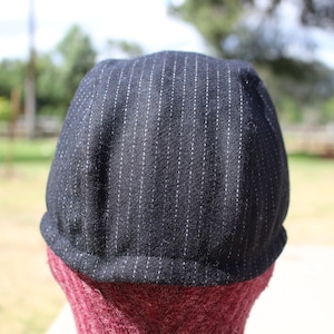 Cycling Cap 100% Wool Black Color Handmade in USA Size L M S - Etsy