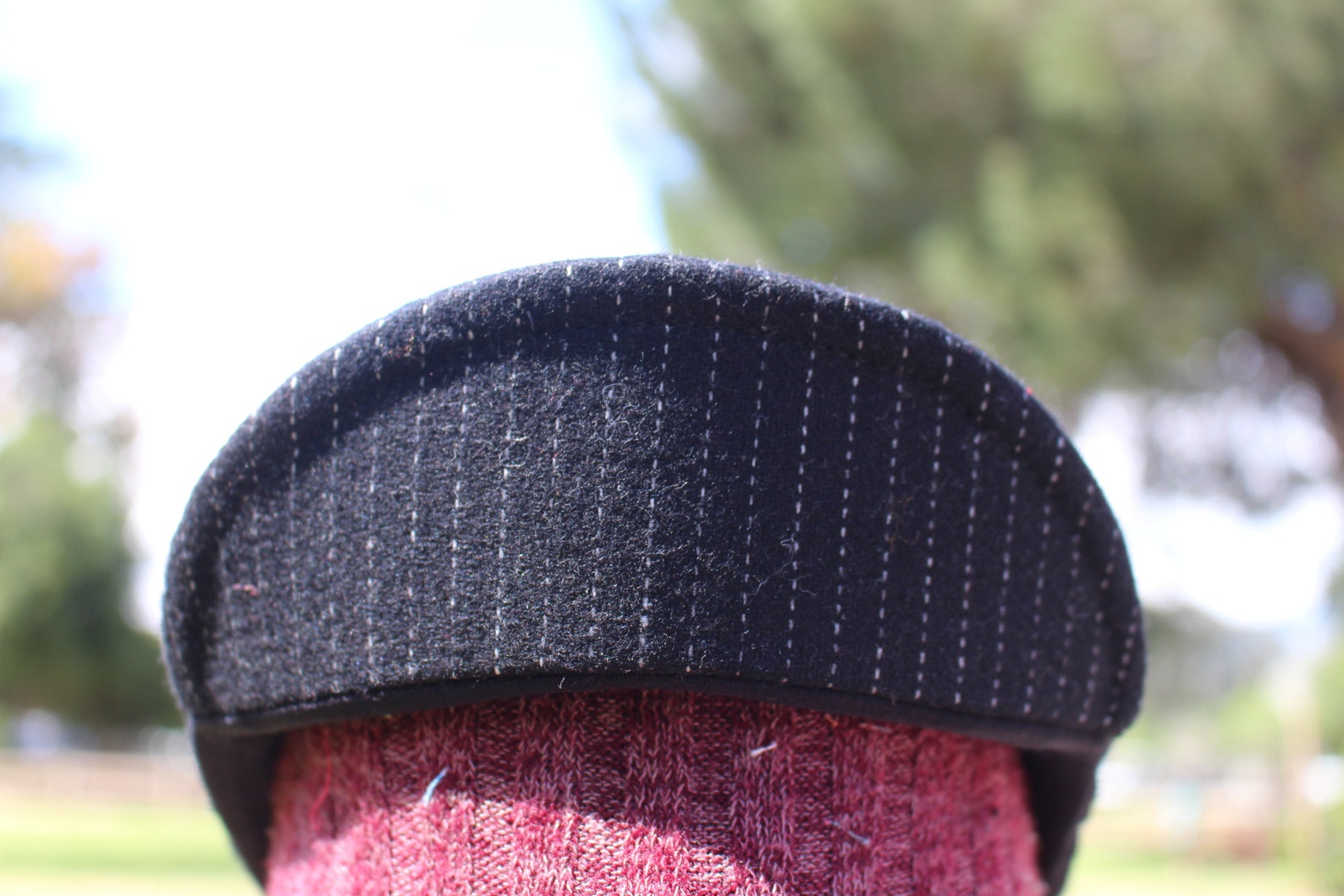 Cycling Cap 100% Wool Black Color Handmade in USA Size L M S - Etsy