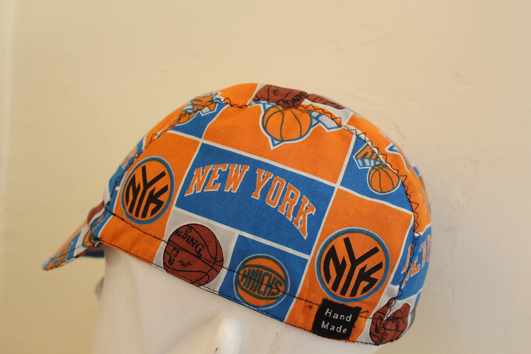 Cycling Cap New York Knicks Handmade in USA L M S - Etsy