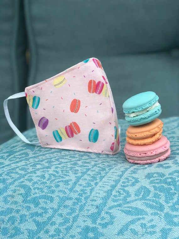 Macaron Face mask Face mask Adults Washable Face mask | Etsy