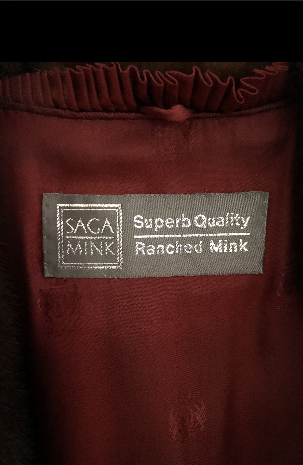 Vintage Fur Saga Mink Brown Full Length Mink Fur Coat | Etsy