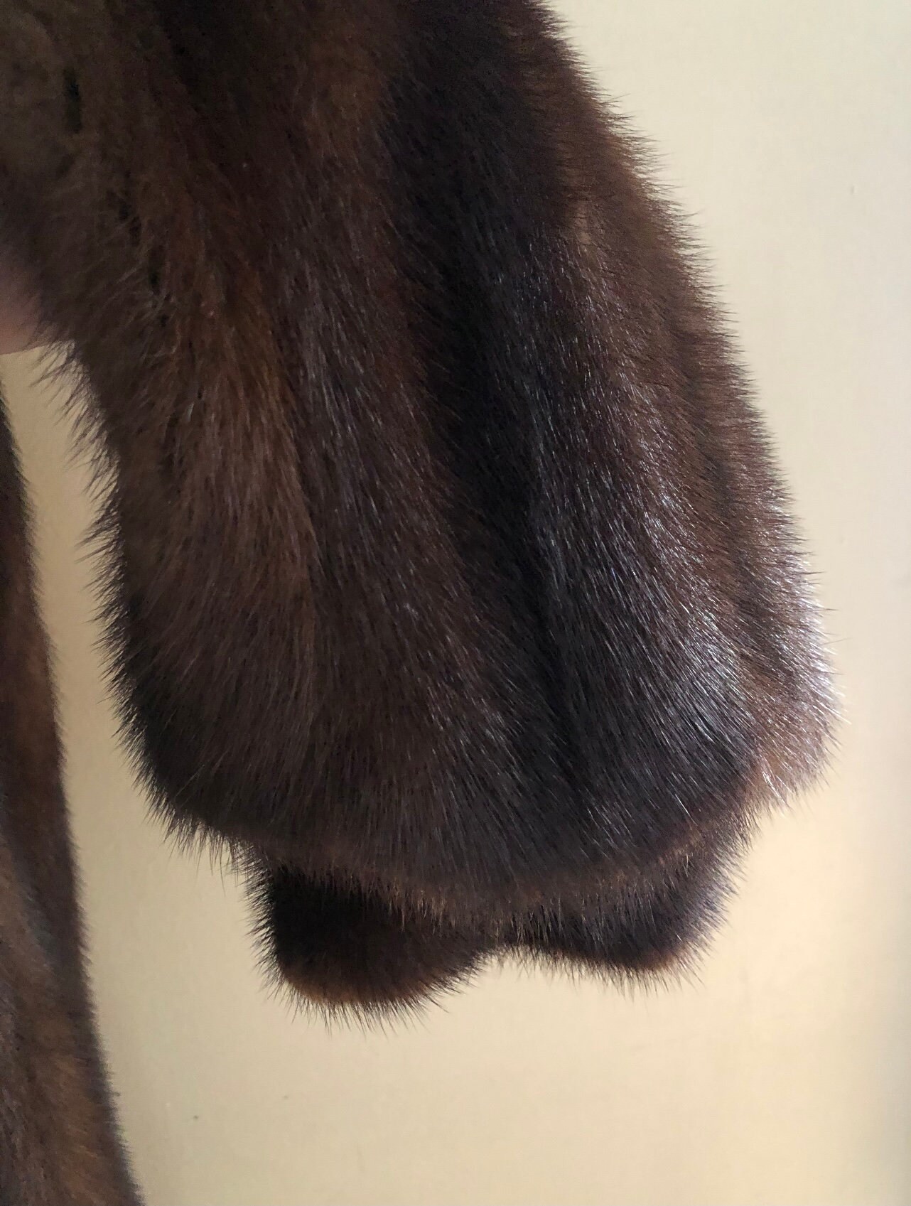 Vintage Fur Saga Mink Brown Full Length Mink Fur Coat - Etsy