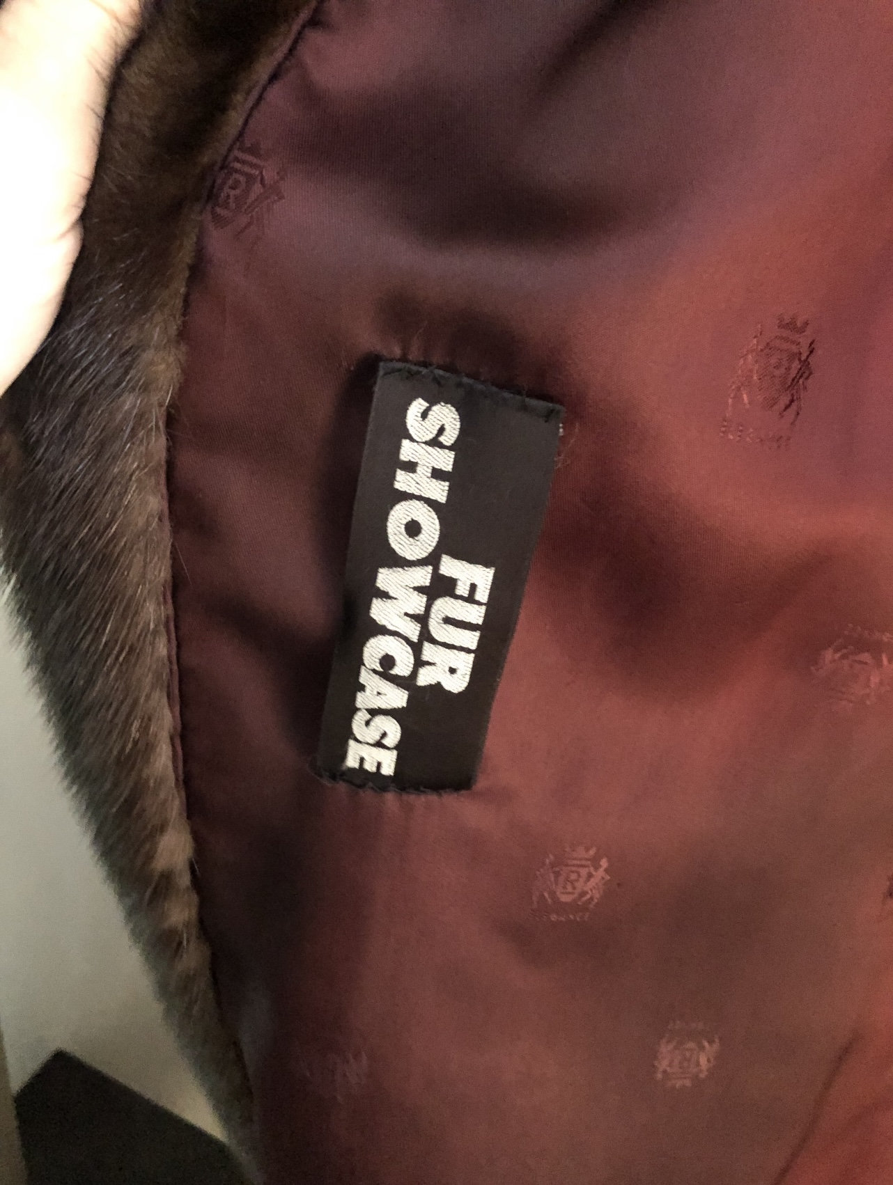 Vintage Fur Saga Mink Brown Full Length Mink Fur Coat - Etsy