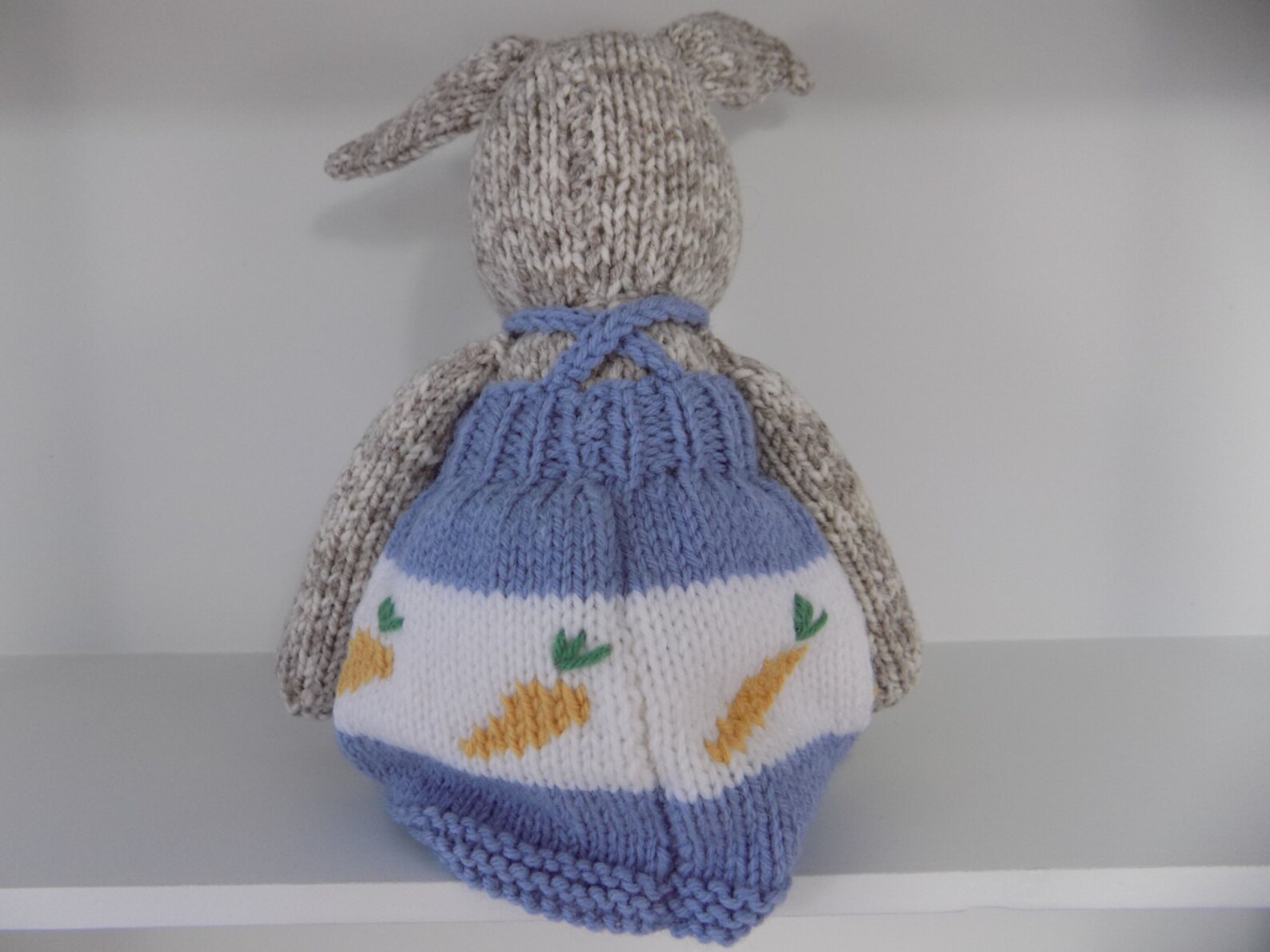Pdf Knitting Pattern Original Sweet Little Rabbit in Carrot - Etsy UK