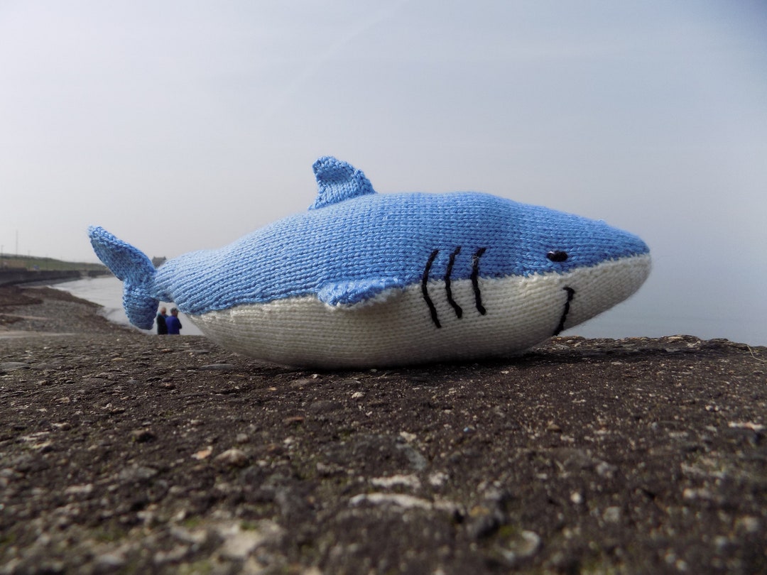 Pdf Knitting Pattern Shark Seaside Collection for Baby by Angela Turner ...