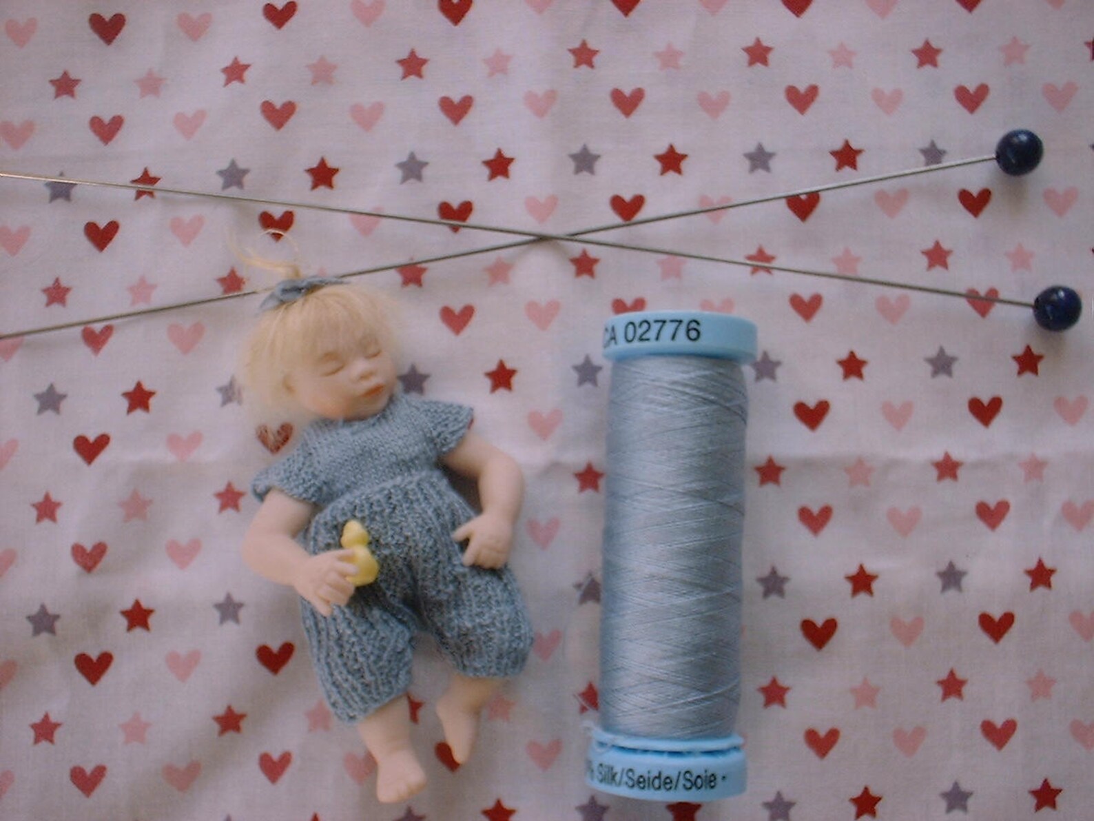 Pdf Knitting Pattern Download by Angela Turner Little Lily's Miniature ...