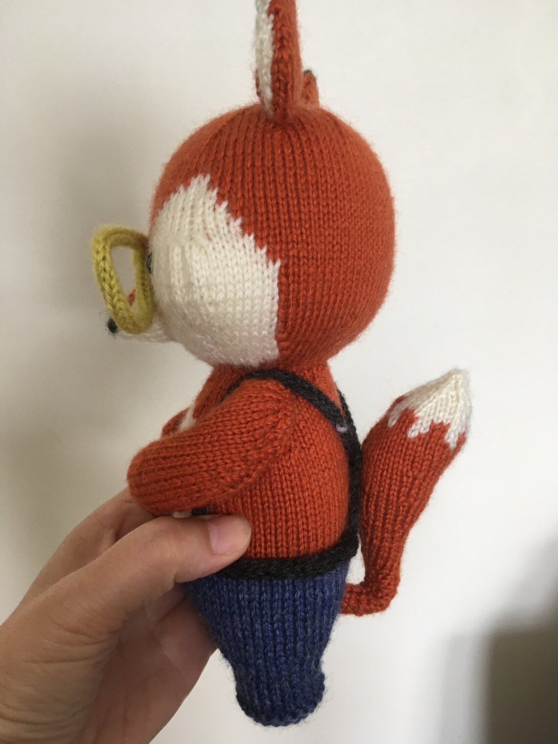PDF KNITTING PATTERN Download Finlay Fox Woodland Toy by - Etsy